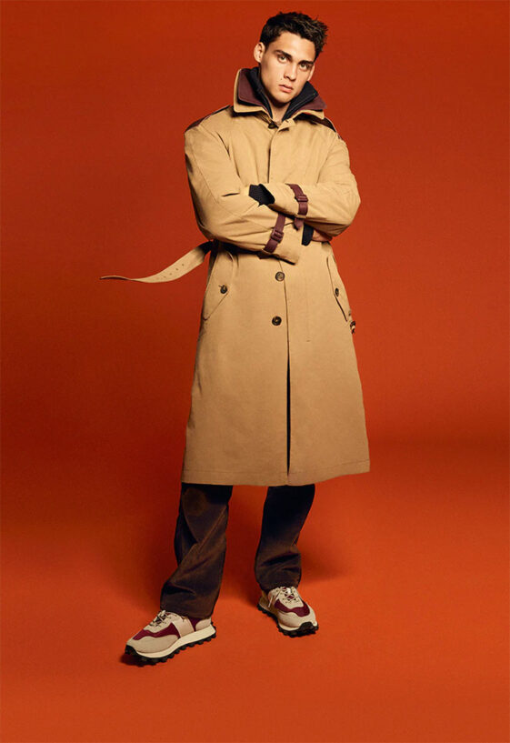 Ludwig Wilsdorff & Takfarines Bengana Model TOD'S Pre-Fall 2022 Looks