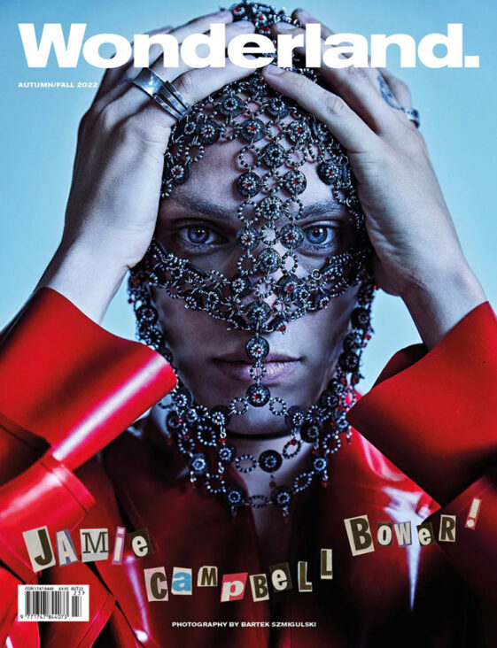 Jamie Campbell Bower Covers Wonderland Autumn 2022 Issue