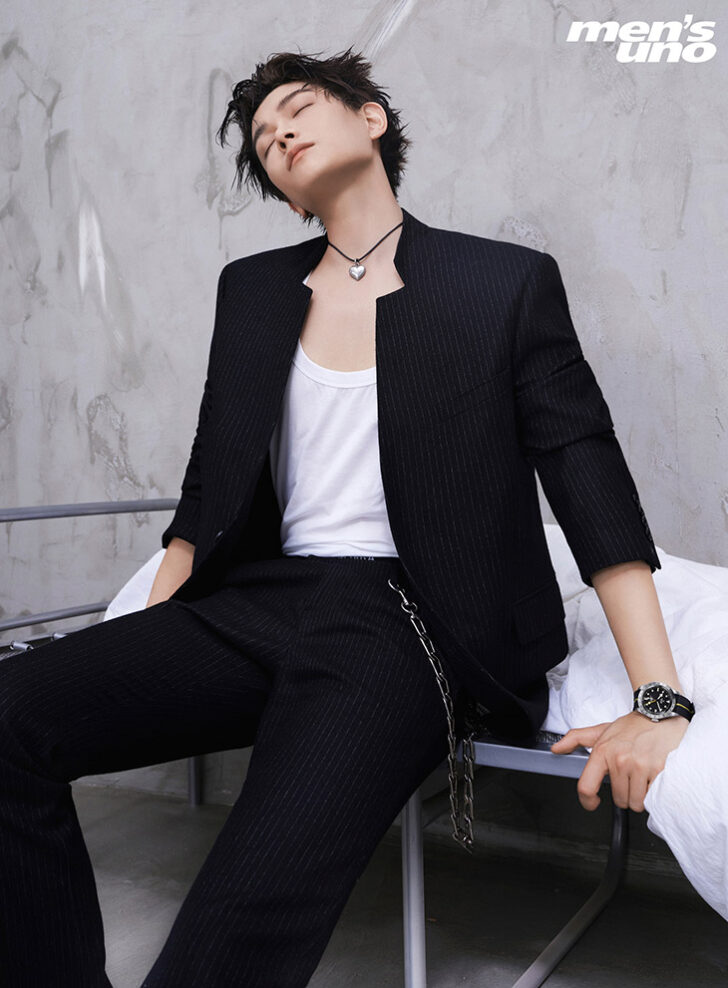 Ryan Ding Yuxi is the Cover Star of Men's Uno China August 2022