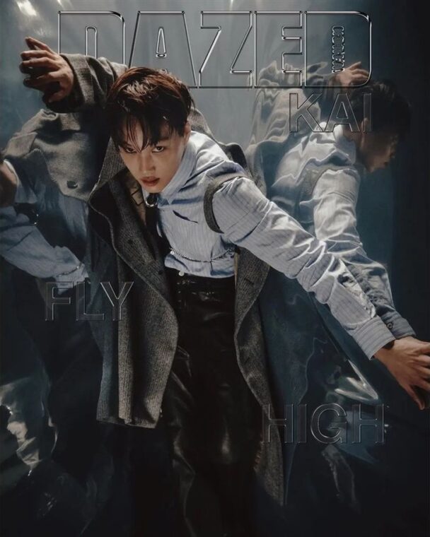 K-Pop Star KAI Covers DAZED Korea October 2022 Issue - Male Model Scene