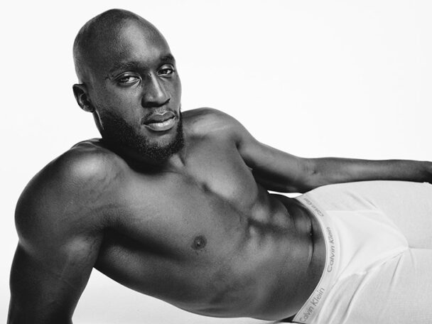 Romelu Lukaku Models Calvin Klein Fall Winter 2022 Underwear