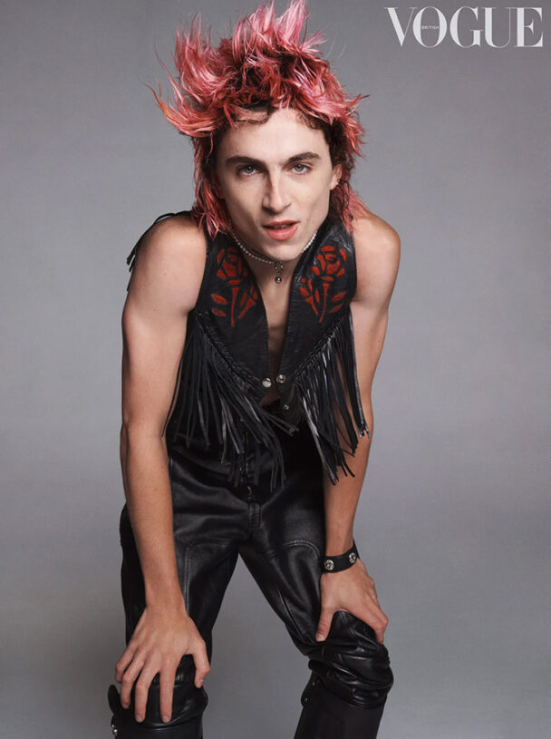 Timothée Chalamet is the Cover Star of British Vogue Magazine