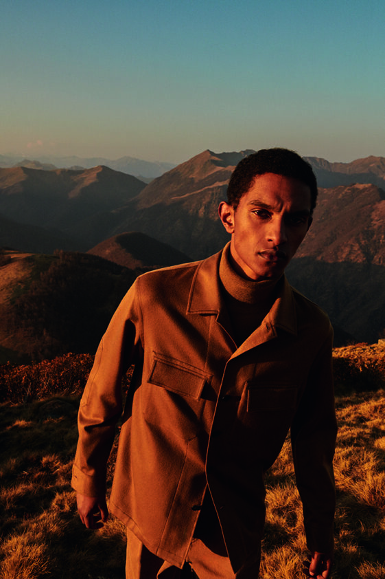 ZEGNA Presents Oasi Cashmere Campaign - Male Model Scene