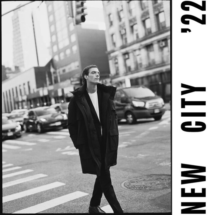 New City: MASSIMO DUTTI Fall Winter 2022 Collection - Male Model Scene