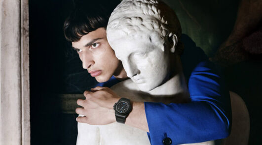 Habib Masovic Models Versace Fall Winter 2022 Watches