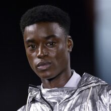 Emanuel Dostine & Sebastien White Model PRADA LINEA ROSSA