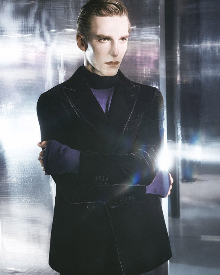 Quentin Demeester & Raphael Balzer Model GIORGIO ARMANI
