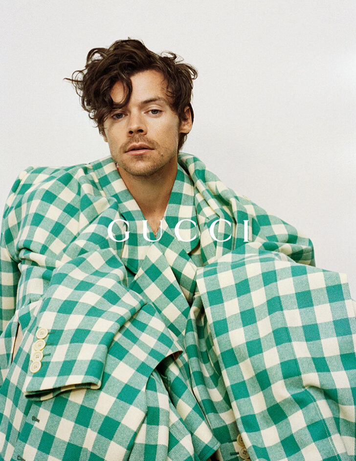 Harry Styles Models GUCCI HA HA HA Collection