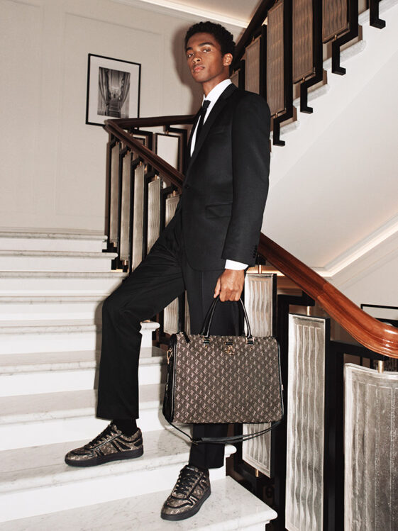 Stan Taylor is the Face of JIMMY CHOO Winter 2022 Collection