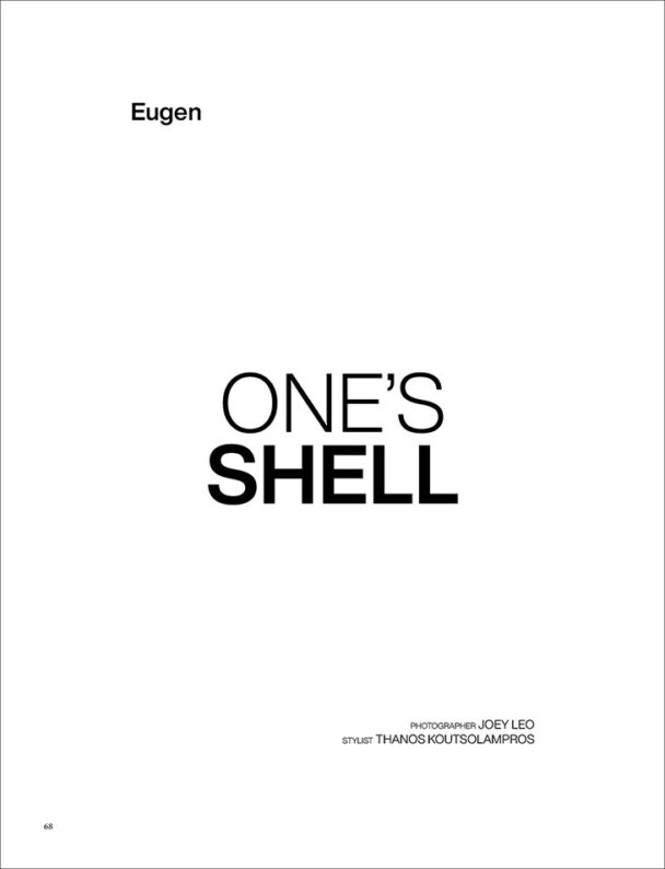 One's Shell by Joey Leo for MMSCENE Magazine