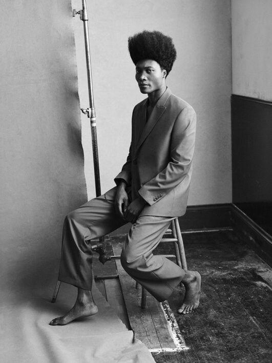 Benjamin Clementine Models ZARA Winter 2022 Collection