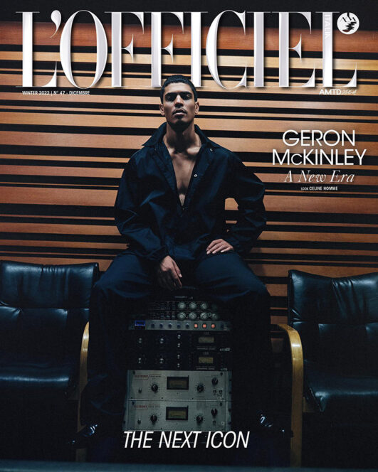 Geron McKinley Stars in L'Officiel Italia Winter 2022.23 Issue