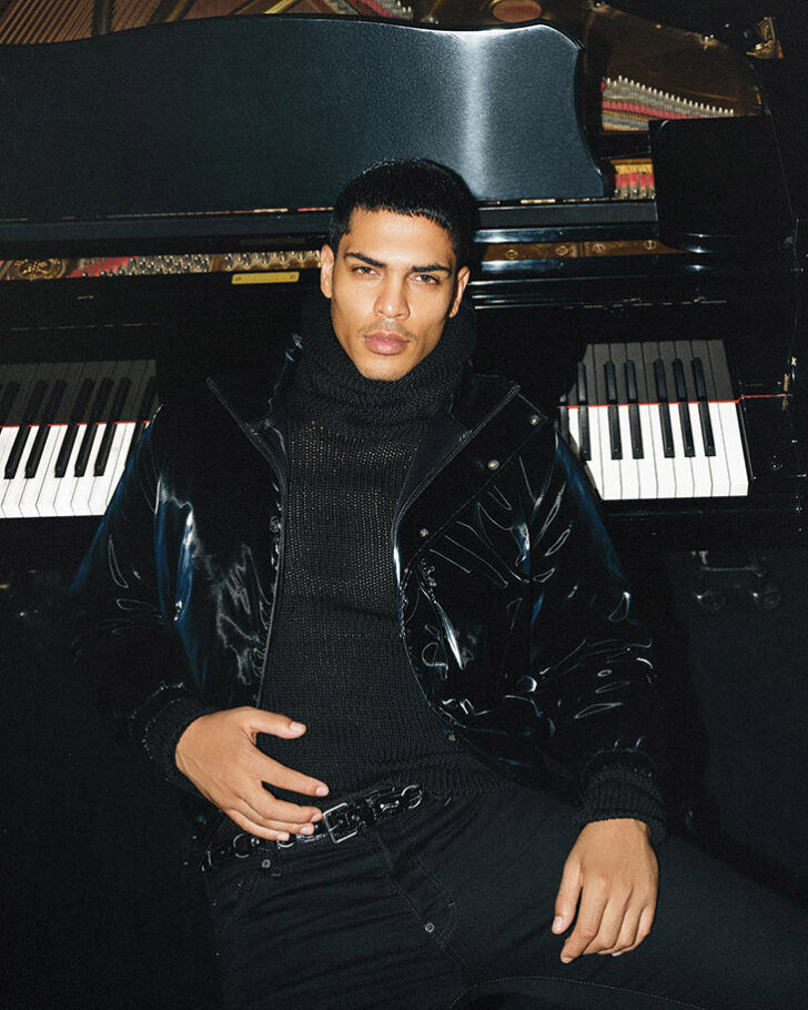 Geron McKinley Stars in L'Officiel Italia Winter 2022.23 Issue