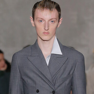 MFW: ZEGNA Fall Winter 2023.24 Collection - Male Model Scene