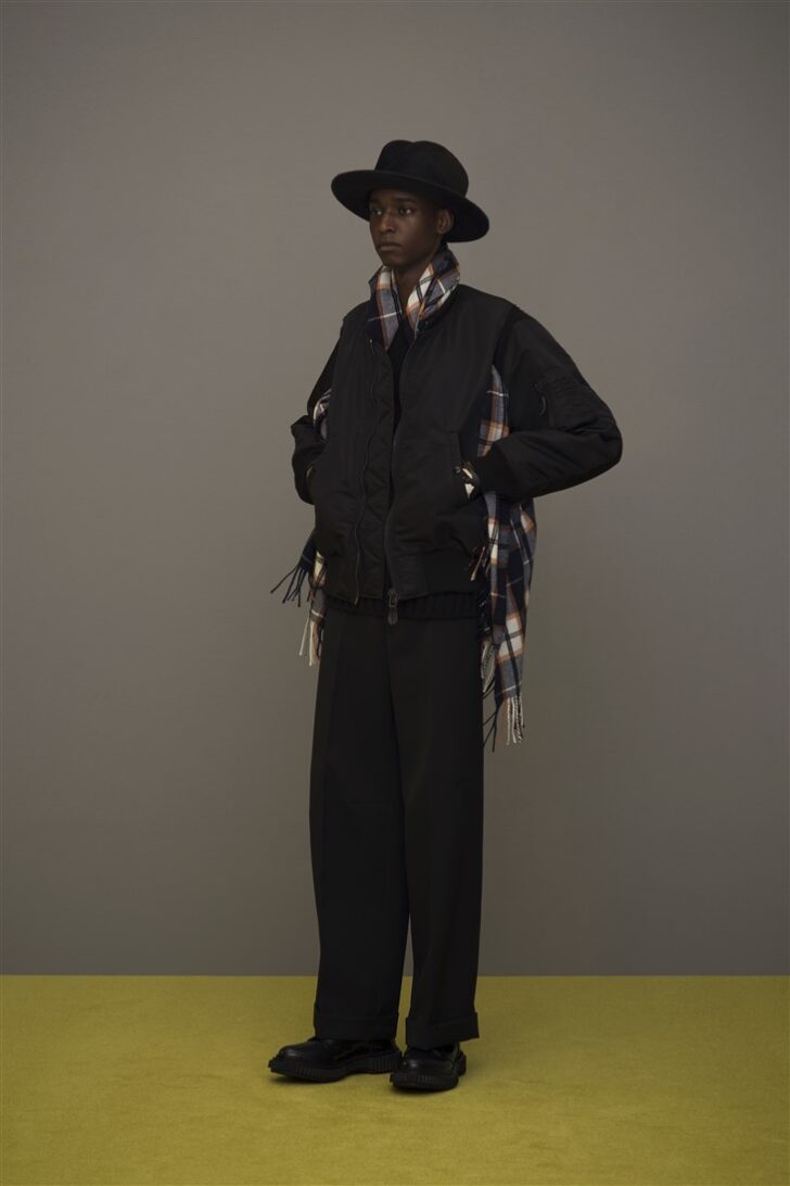 UNDERCOVER Fall Winter 2023.24 Collection - Male Model Scene