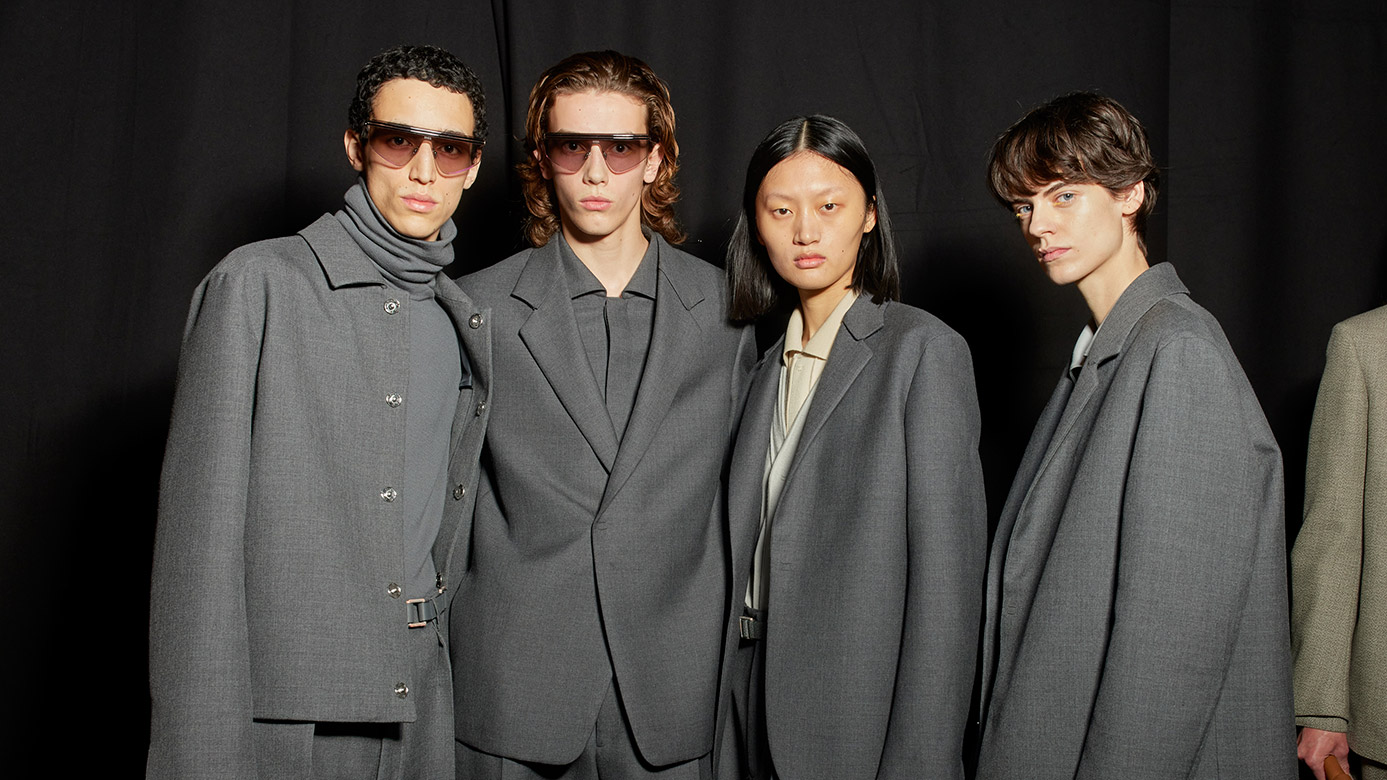 MFW: ZEGNA Fall Winter 2023.24 Collection - Male Model Scene