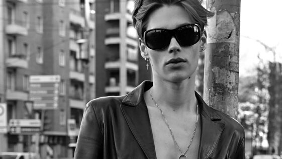 Jegor Venned & Jonathan Jaffe Model Givenchy Pre-Fall 2017 Collection