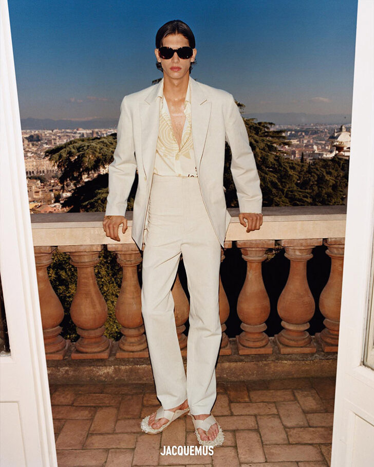 Hedi Ben Tekaya Models Jacquemus Spring Summer 2023 Looks