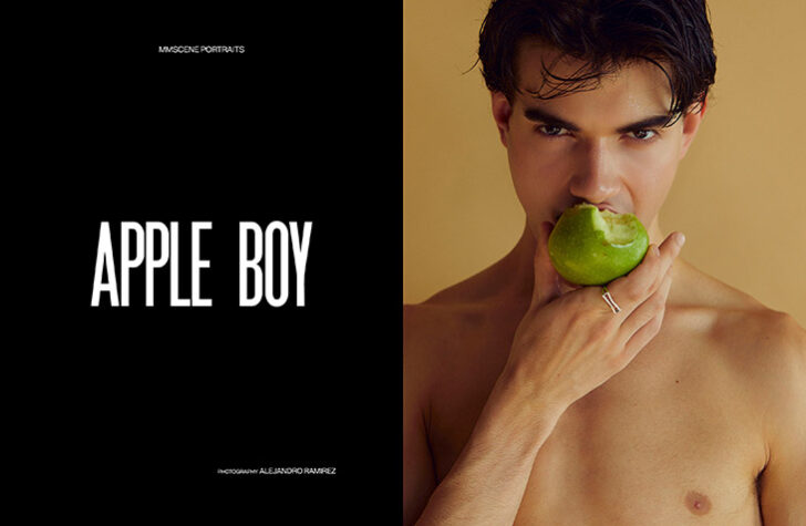 MMSCENE PORTRAITS: Apple Boy by Alejandro Ramirez