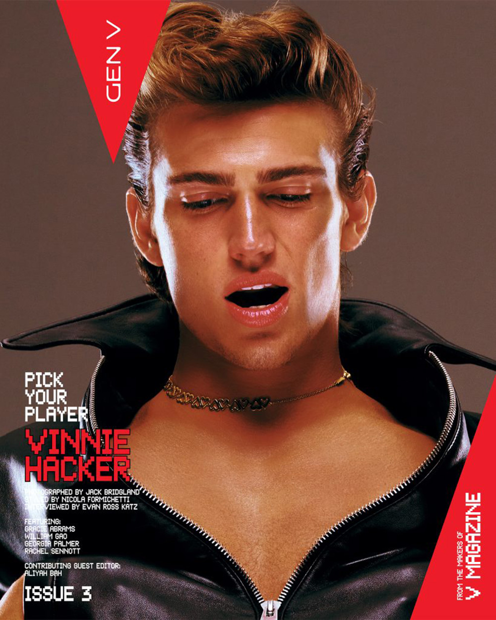 VINNIE HACKER Takes GEN Z Cover Story