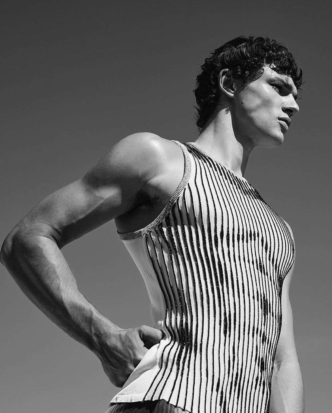 Fernando Lindez from ELITE on Men's Health Spain Cover