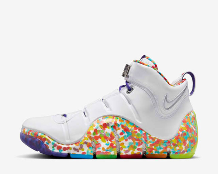 SNEAKER ALERT: Nike LeBron 4 “Fruity Pebbles” Release