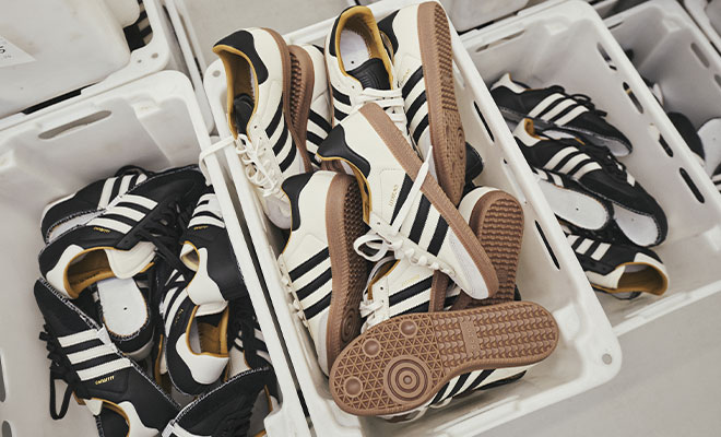 JJJJound x adidas Originals Samba Sneakers