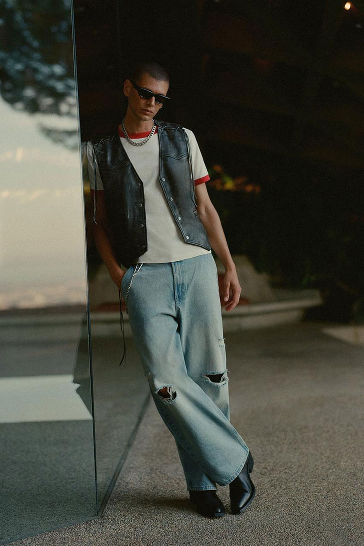 Zara Man Americana Themed Collection