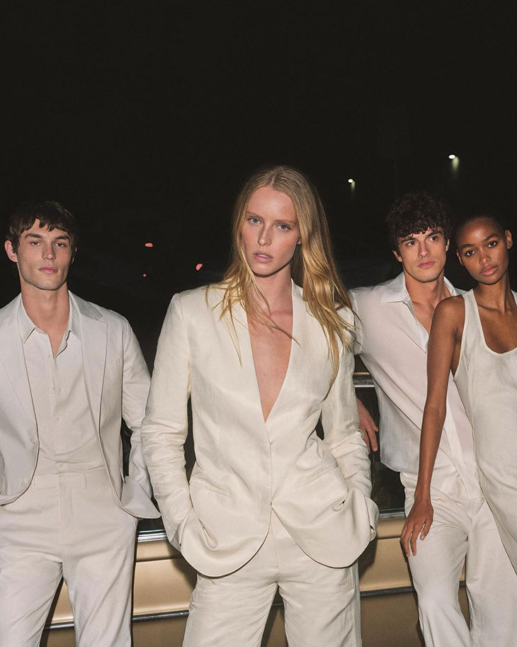 Kit Butler and Francesco Ruggiero for Calvin Klein Summer 2024