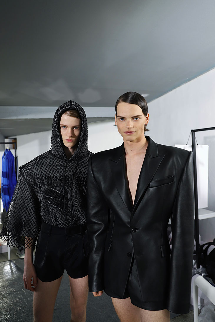 JUUN.J Spring Summer 2025 Show Backstage moments