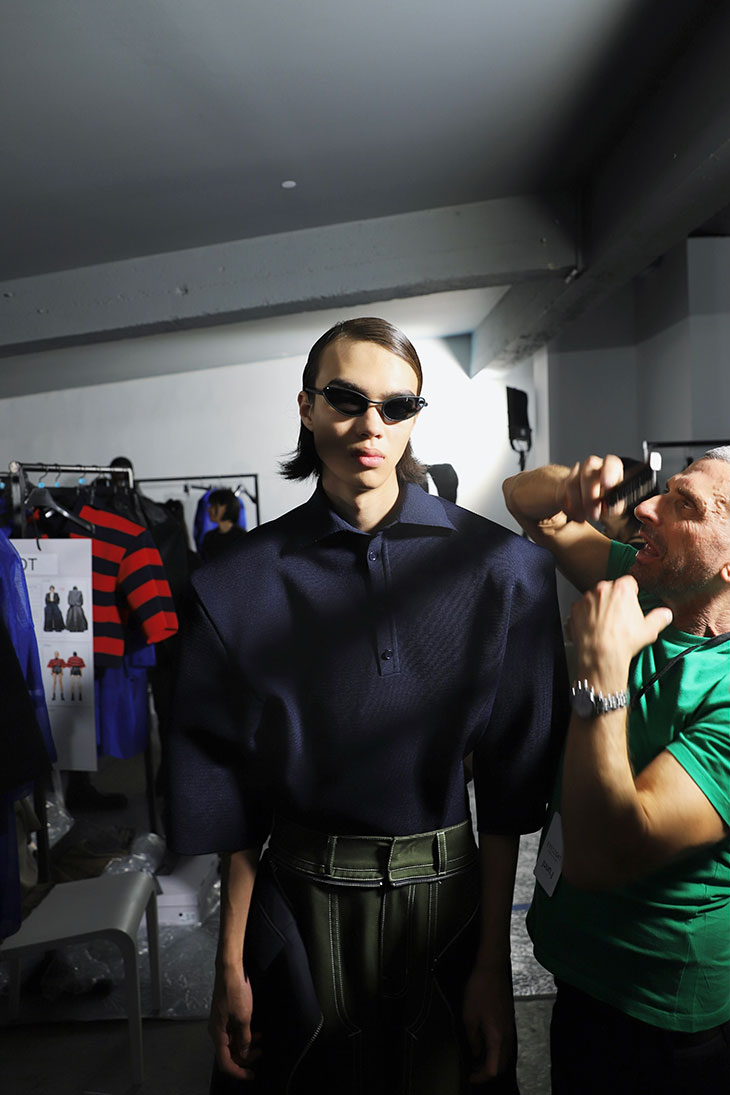 JUUN.J Spring Summer 2025 Show Backstage moments