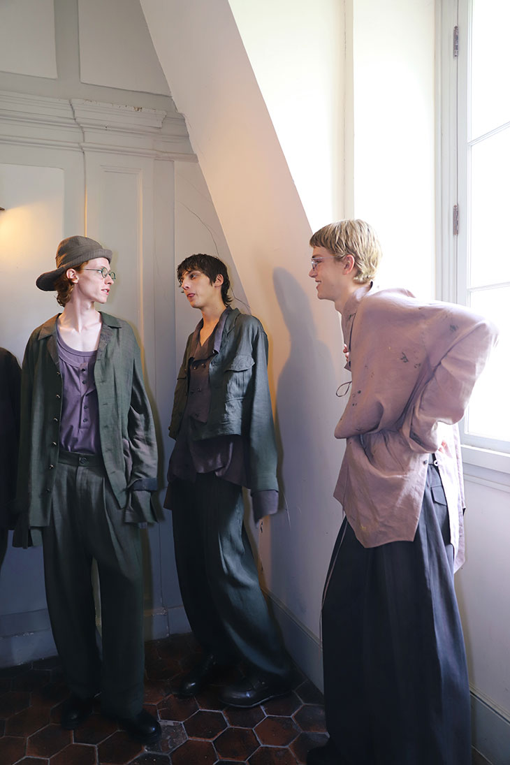 Ziggy Chen Spring Summer 25 Show Backstage Moments