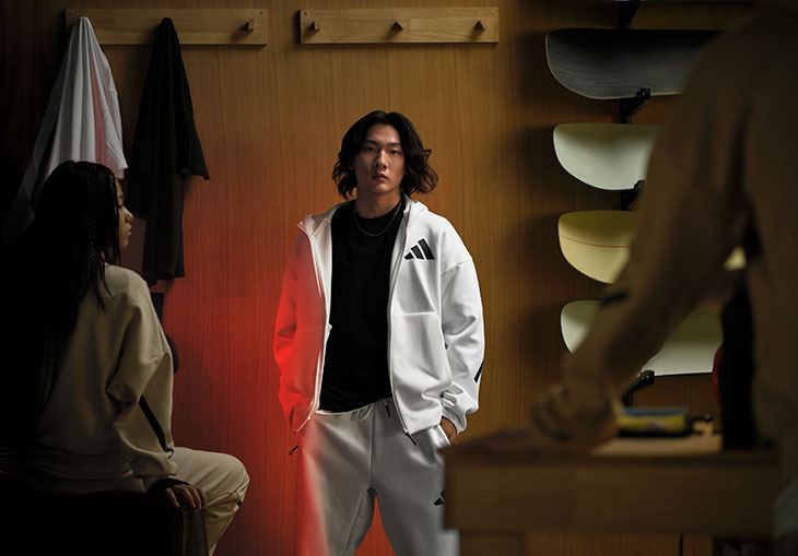 adidas Z.N.E. Collection Stars Jude Bellingham and Noah Lyles