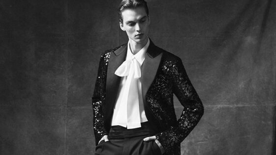 Leon Dame Poses in MASSIMO DUTTI Spring 2022 Essentials