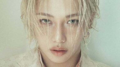 Stray Kids Member Felix Poses for Vogue Korea February Issue